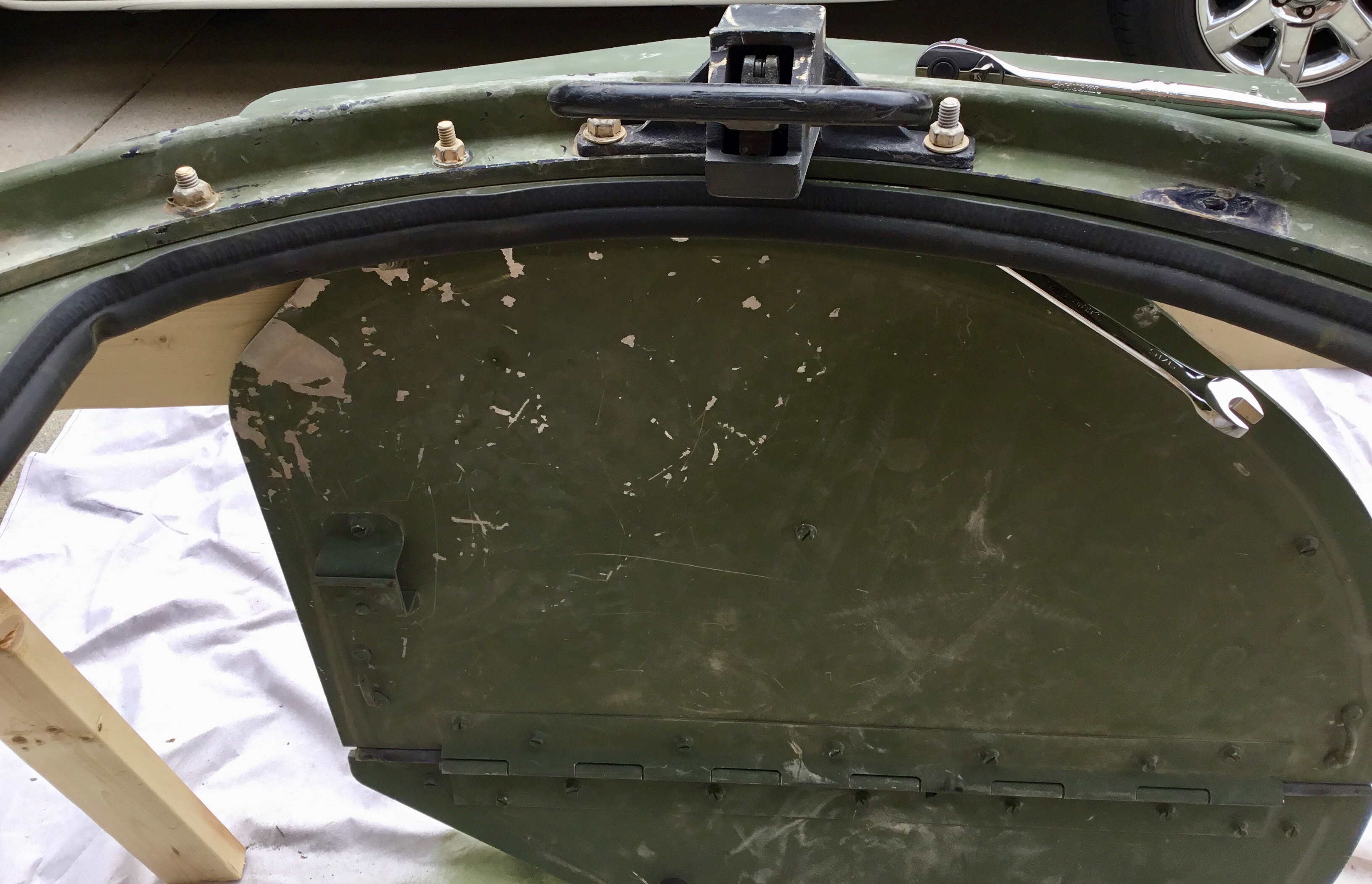 Installing Turret ⋆ HMMWV / HUMVEE Water Proof Turret