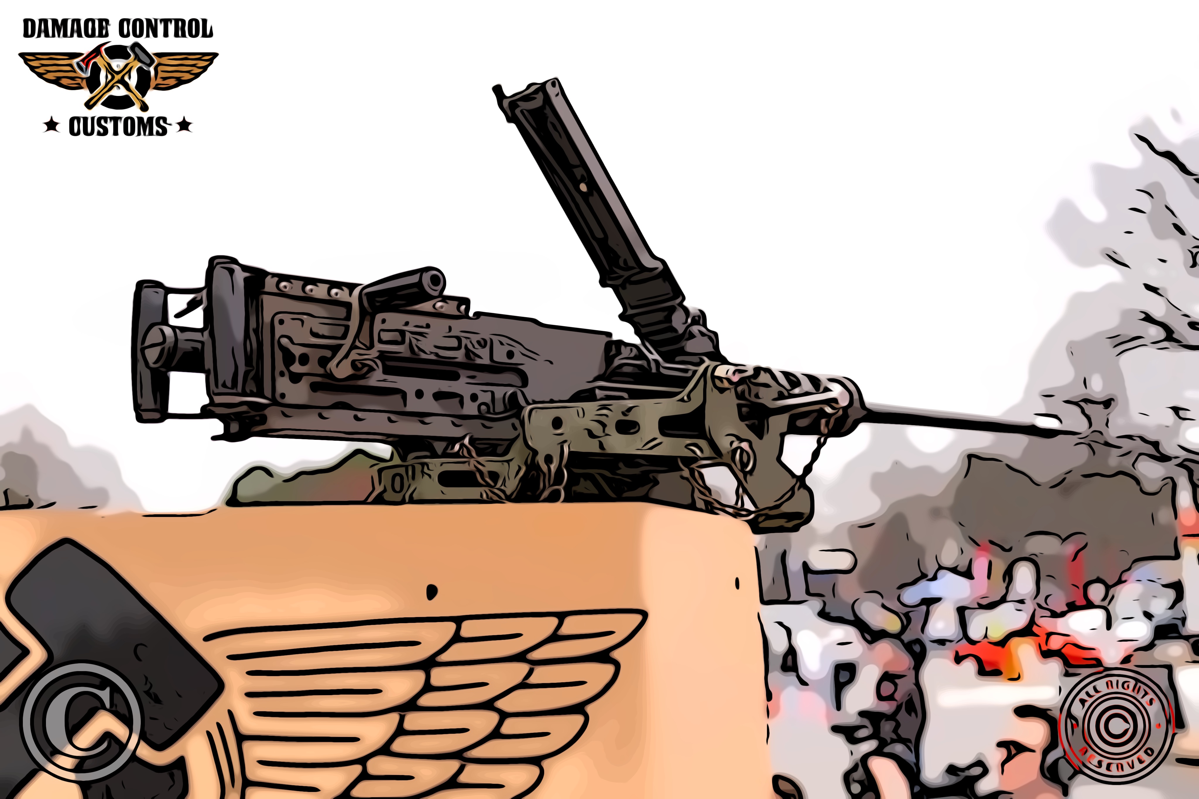 HMMWV Cartoon ⋆ Where we focus on HMMWV / HUMVEEs